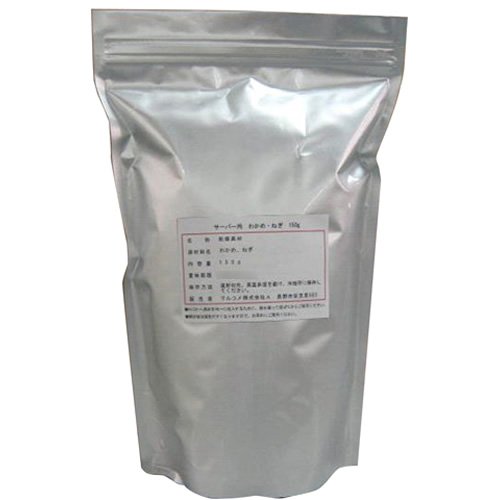 FlavorName:わかめ・ねぎ・パッケージ個数:1・内容量:150g・原材料:乾燥わかめ（中国製造）、乾燥ねぎ（中国製造）・商品サイズ(高さ×奥行×幅):200mm×58mm×280mm商品紹介 フリーズドライの長ねぎとわかめがミックス...