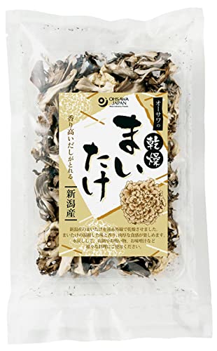-/1個 (x 1)/-・パッケージ個数:1・内容量:30g・原材料:まいたけ(新潟産)・商品サイズ(高さx奥行x幅):40mm×260mm×160mm新潟産の舞茸を遠赤外線で乾燥してつくっています。舞茸の凝縮した味、香り、食感が楽しめます...