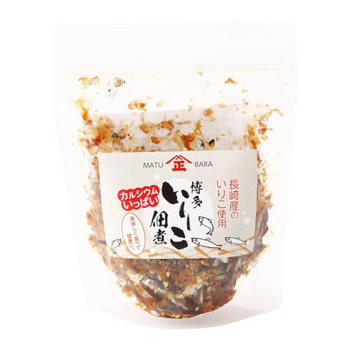 長崎県産のいりこを使用したいりこの佃煮です。・原材料:いりこ(長崎県産)、鰹、昆布、胡麻、醤油、みりん、酢、砂糖/ビタミンB1、(大豆、小麦を含む)・内容量:100g・アレルギー表示:大豆、小麦商品紹介 長崎県産の片口いわし稚魚を使用し、昔...
