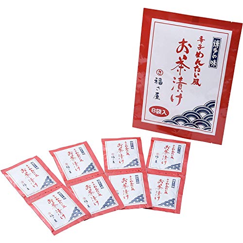 パッケージ個数:1・原材料:調味顆粒、味付け乾燥明太子、あられ、のり、ごま・内容量:7g×8袋×2・商品サイズ(高さx奥行x幅):29cm×1.8cm×21cm福さ屋自慢の明太子をサラサラといただけるお茶漬けにしました。あたたかいご飯に本品...