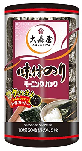 パッケージ個数:5・原材料:乾のり(国産)、醤油(大豆 遺伝子組換えでない)、砂糖、昆布、みりん、清酒、唐辛子、エビエキス、食塩/調味料(アミノ酸等)、甘味料(甘草)、(一部に小麦、えび、大豆を含む)・商品サイズ(高さx奥行x幅):13.9...