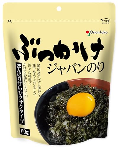 茶色/Pack of 1/-・Size:Pack of 1・保管のしやすいスタンドパック商品紹介 甘さ控えめサクサク食感が楽しいフレークタイプのジャバンのり。 原材料・成分 乾のり(韓国産)、コーン油、ごま油、食塩、いりごま、砂糖、えごま油