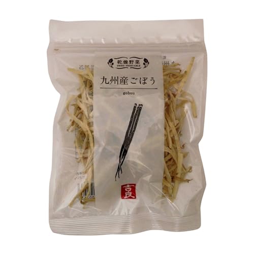 原材料:ごぼう(九州産)、ブドウ糖・内容量:35g・九州産のごぼうを千切りにし熱風乾燥しました商品紹介 九州産のごぼうを千切りにし熱風乾燥しました。 熱湯で5分以上戻すだけでいつでも手軽にご賞味いただけます。 面倒な前処理（皮むき、水さらし...
