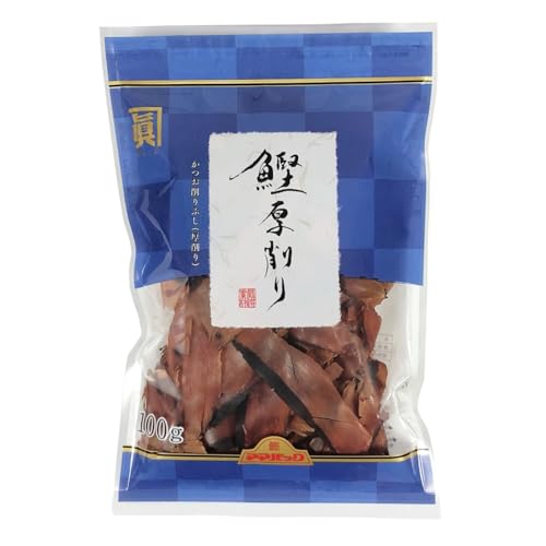 鹿児島県製造の鰹節を使用しました。・原材料:かつおのふし(鹿児島県製造)・内容量:100g商品紹介 一般的に濃いだし取りには「厚削り」です。 しっかりとした味付けの煮物、かぼちゃやタケノコなど、まためんつゆのだしにおすすめです。 原材料・成...