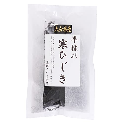 ブラック/-/-・パッケージ個数:1・原材料名:ひじき（大分県産）・内容量:20g・アレルギー表示:なし・保存方法:直射日光を避け、常温で保存商品紹介 寒ひじきとは、一般的なひじき(3〜5月に収穫)に比べて、寒さの厳しくなる1〜2月の早い時...