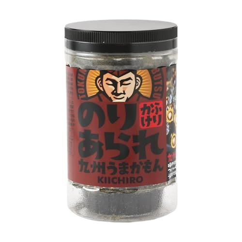 秘伝タレで味付けした海苔がたっぷり入ったふりかけです。・原材料:乾海苔(国内製造)、あられ、砂糖、ごま、乳糖、食塩、鰹削り節、醤油、澱粉、ぶどう糖、乾燥全卵、発酵調味料、デキストリン、鰹節、昆布、抹茶粉末、昆布粉末/調味料(アミノ酸等)、香...