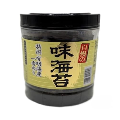 ブラック/1個/-・Size:1個・有明海産の海苔を使用！・原材料:乾のり(有明海産)、砂糖、醤油、食塩、醗酵調味液、いりこ、干えび、昆布、酵母エキス/調味料(アミノ酸等)、甘味料(ソルビトール、カンゾウ、ステビア)、香辛料抽出物、(一部に...