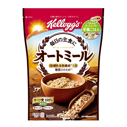-/330グラム (x 6)/OT36・FlavorName:オートミール330g×6袋・パッケージ個数:6・原材料:全粒オーツ麦・内容量:330g×6袋・カロリー:1食分(30g)当たり:エネルギー117kcal・商品サイズ(高さx奥行x...