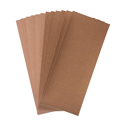#400 12枚入ブラウン/93×230mm/#400・Style:#400 12枚入・粒度:#400・サイズ:93×230mm・入数:12枚・用途:木材・金属等の仕上げ磨き、塗装前の下地磨き・磨く、削るの必需品木材・金属等の仕上げ磨き、塗...