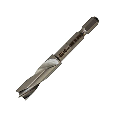 単品シルバー/10.0mm/10mm・Size:10.0mmStyle:単品・パッケージ個数:1・軸径:6.35mm六角軸、全長:80mm、ネジ丈:40mm・材質:普通鋼・無電解ニッケルメッキ仕上げ・適用材:一般木材・堅木・竹・塩ビ・アクリ...