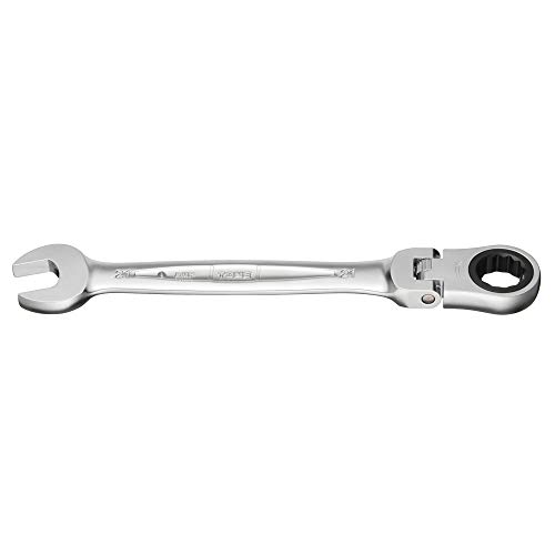シルバー/RMF-21:二面幅:21mm/RMF-21・Size:RMF-21:二面幅:21mm・パッケージ個数:1・対辺寸法(mm):21・厚み(mm)スパナ:9.0・厚み(mm)めがね:13.0・全長(mm):274●ヘッドを任意の角度...