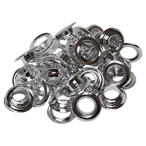 ハトメ玉シルバー/8mm/No.65・Size:8mmStyle:ハトメ玉・パッケージ個数:1・ハトメ穴径:約8.0mm・最大取付厚:約2.5mm・下穴サイズ:8.0mm・入数:30組相当入・適合機種:Y-SK11両面ハトメパンチ(No.9...