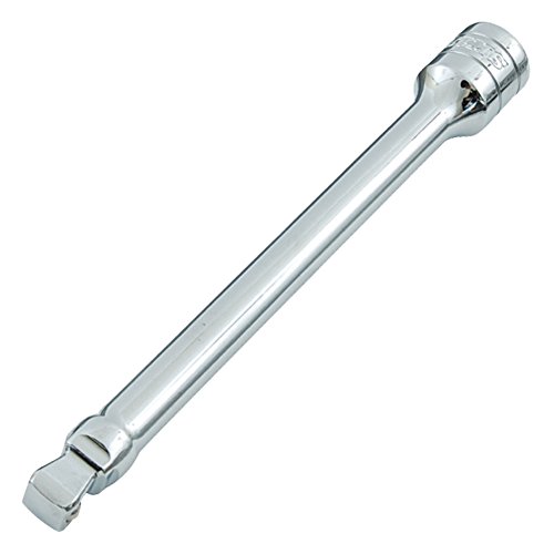 差込角9.5mmシルバー/150mm/SEB3-150W・Size:150mmStyle:差込角9.5mm・パッケージ個数:1・用途:ハンドル、ソケット間に挟み、長さ調整、角度を付けるバー・特徴:狭い場所、奥深い箇所に最適・差込角:9.5m...
