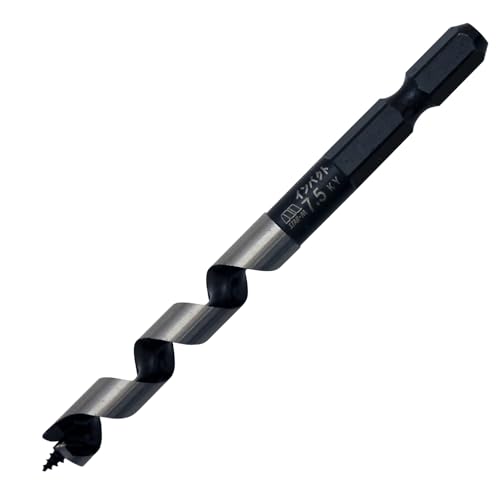 ショートグレー|ブラック/7.5mm/7.5mm・Size:7.5mmStyle:ショート・パッケージ個数:1・仕様:6.35mm六角軸・全長×ネジ丈:90×50mm・軸:普通鋼・刃:普通鋼商品紹介 手軽さを求めたインパクトドライバ対応のド...
