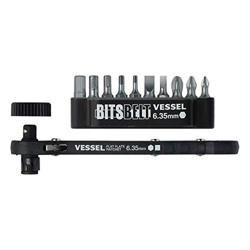 ビット10本付 (+/ -/ HEX)ブラック/-/TD-70・Style:ビット10本付 (+/ -/ HEX)・パッケージ個数:1・ビットサイズ:(+)1・(+)2・(+)3・(-)4・(-)6・H2.5・H3・H4・H5・H6・ビット...