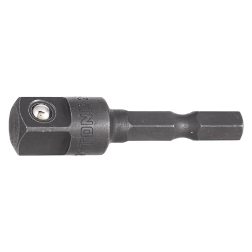 -/2BSA-12:9.5mm(3/8)/2BSA-12・Size:2BSA-12:9.5mm(3/8)・パッケージ個数:1・差込角(mm):9.5・軸寸法(mm):6.35・全長(mm):50・生産国:日本●電動ドリルでソケット類を使える...