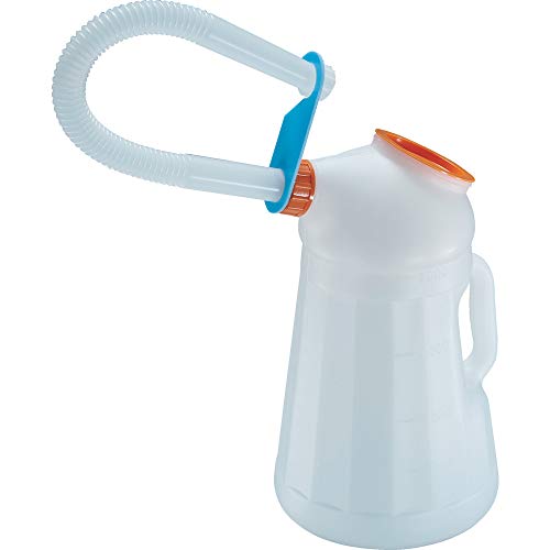 ピノッキオ ロングノズル-/5L/PN-5L・Size:5L・パッケージ個数:1・ノズル長(mm):500、容量(L):5・目盛間隔(ml):1000、ポリエチレン(PE)・本体容器、こし網付きノズル、ノズルホルダー本体・ノズルの両方に蓋が...