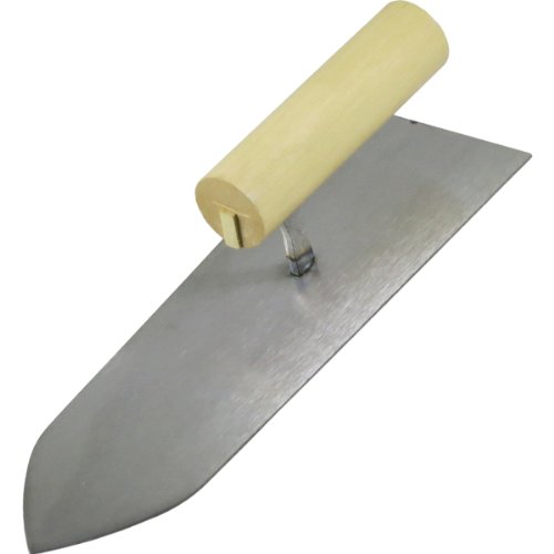 240mm-/240mm/15503・Style:240mm・左官作業の必需品!・荒壁、モルタル塗りに最適な中塗り用左官こて・こて先長さ:約240mm荒壁、モルタル塗りなどに。