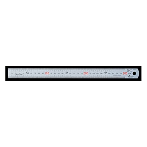 1個シルバー/長さ0.3 m/13013・Size:長さ0.3 mPatternName:単品・パッケージ個数:1・梱包サイズ:3.4 x 0.2 x 34.7 cm・種類:単品商品紹介 ●シルバー加工で表面の反射を抑え目盛が読み取やすくな...