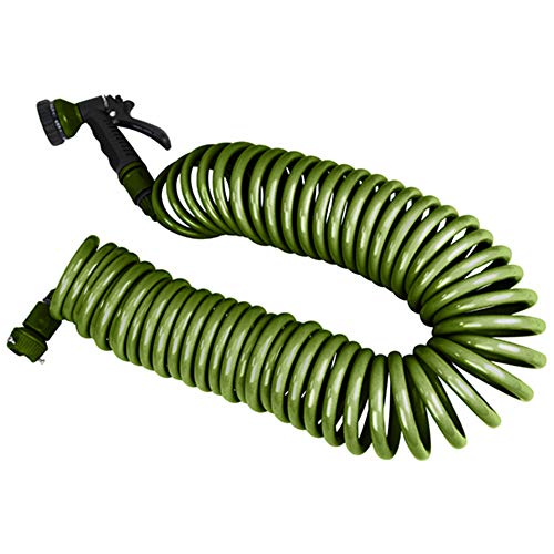 ホースオリーブ/15m/SCH-15OL・Color:オリーブSize:15mStyle:ホース・パッケージ個数:1・ホース有効使用範囲:約15m、ホース内径:8mm、ホース外径:13mm・7パターン散水:ジェット・シャワー(大・小)・ジョ...