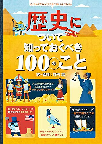 作者 : 竹内薫 出版社 : 小学館 あらすじ・概要 : 情報を視覚的に伝える「インフォグラフィックス」の手法で、世界のおもしろ歴史エピソードを紹介。「ポルトガルの首都は13年間ブラジルにあった」など意外に知らない情報も満載。こどもから歴史...