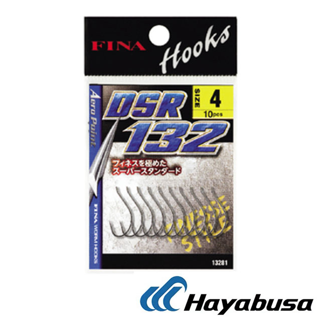 メーカー：フィナ アイテム：フック タイプ：マスバリ サイズ：#2〜#8 入り数：10本 カラー：ブラック ダウンショットリグ専用設計の喰わせ系フック！ 触れるような微弱なバイトでもフックアップ！ ダウンショットに適した形状を突き詰め、ワー...