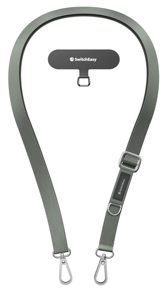 サイズ：SMART PHONE◆商品名：【SwitchEasy】 スマホ ショルダー 首掛け 肩掛け 太め ちぎれない ストラップホルダー 付 スマホショルダー ストラップ 落下防止 レディース メンズ スマホストラップ Easy Stra...