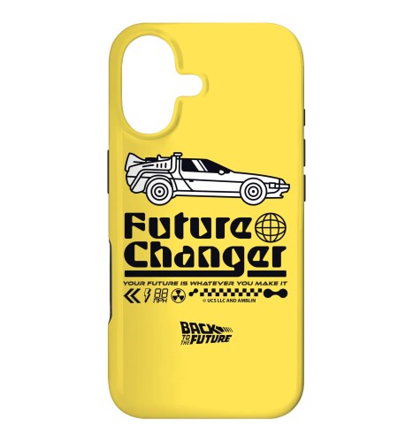 バック・トゥ・ザ・フューチャー Time Machine Future Changer Retro スマホケース iPhone 17 用 A sleek, minimalist take on rewriting your future b...
