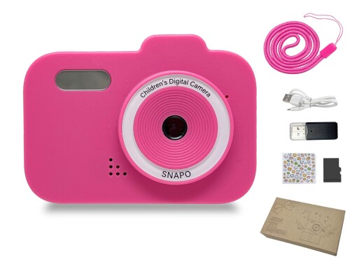 キッズカメラ トイカメラ SNAPO microSDカード32GB付 カードリーダー付 ひらがな カタカナ 知育玩具 子供 デジタルカメラ 写真 動画 音楽 ゲーム 誕生日 Xmas クリスマス 商品コード20081733003商品名キッズ...