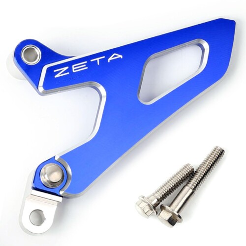 ジータレーシング(ZETA RACING) YZ450F '03-13, WR450F '03-15 ドライブカバー ブルー F6370 排泥性に優れたデザイン。マディ時に効果を発揮。 純正品と比較して強度、メンテナンス性が向上。 アルミニ...