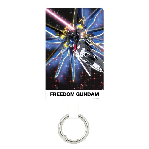 グルマンディーズ 機動戦士ガンダム SEED マルチリングプラス フリーダムガンダム GD-146B スマホケースの中に挟むだけでマルチに使えるスマホアクセサリです。 リングに指を通すことでスマートフォンの持ちやすさを向上し、落下を防止しま...