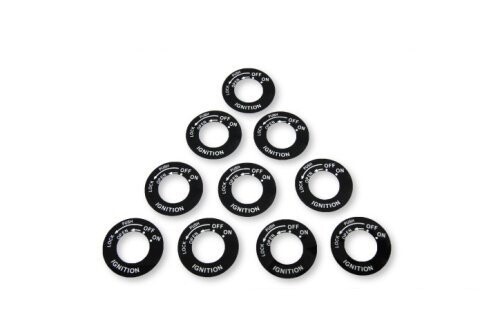 バイクパーツセンター(Bike Parts Center) キーシャッターリカバーシール ヤマハ用10枚 jog vino 909609 【参考適合車種】 汎用品 ヤマハ(YAMAHA)車用 SA10J ヤマハ車用のキーシャッター用の補修用...