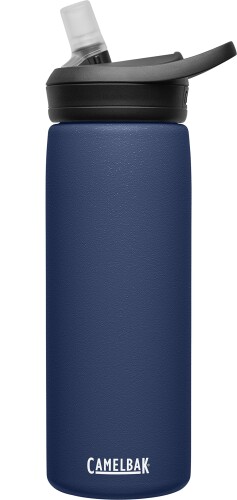 キャメルバック エディプラス SST 真空断熱 保冷 ストロー ステンレス ボトル 600ml ネイビー 真空断熱構造で長時間冷たさをキープ。片手でストローを持ち上げるだけで、飲みたいときにスムーズに飲める。 ストロー径が太く吸いだしやすい...