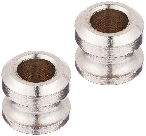 Fender パーツ American Series Locking Strap Buttons (2) (Chrome) ロッキング・ストラップボタン2個セット 取り付け用金具付き フェルトワッシャー2個入り 取り付け用ネジとフェルトワッ...
