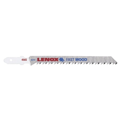 LENOX (レノックス) 20305-BT406S ジグソーブレード(2枚入) サイズ:100mm×6T 入数2 材質コバルトハイス鋼(刃先8%含有) 用途10~50mmの木材、ALCの荒切り 10~50ミリの木材 ALCの荒切りTシャン...
