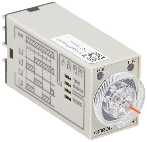 オムロン(OMRON) ソリッドステート タイマ H3YNタイプ H3YN-2 シリーズ:H3YN 特徴:ソリッドステート・タイマ 電源電圧:DC12V短時間タイプ:0.1s〜10min 長時間タイプ:0.1min〜10h 時間仕様:短時間...