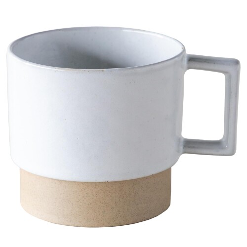TAMAKI スタック TSUNAGU マグ スノーホワイト 9x12x高さ8.5cm 陶器 400ml T-963036 商品サイズ:(約)9x12x高さ8.5cm 容量:400ml 素材・材質:陶器 原産国:タイ 上下異なる2 色のコン...