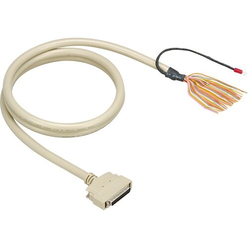 コンテック(Kontec) 片端50ピンコネクタ付シ-ルドケーブル PCA50PS-1.5P ケーブルタイプ:シールド(ストレート) 使用コネクタ(モジュール側):ミニチュアリボン50-pin 使用コネクタ(外部機器側):なし(1.27mm...