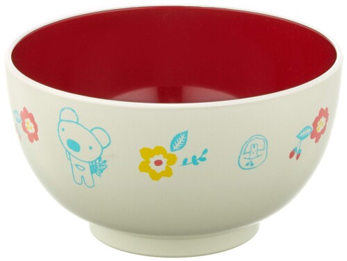 「 うっかり ペネロペ 」 フラワー こども 塗 汁椀 直径10.2cm 子供用 食器 白 788548 サイズ:約直径10.2×高さ5.7cm 素材:PET・ABS樹脂 生産国:日本 Penelope by Anne Gutman and...