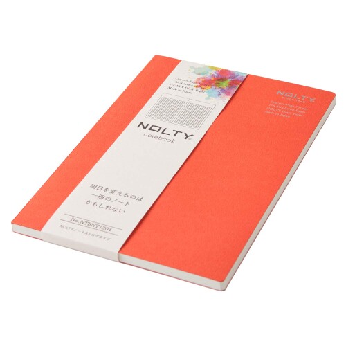 日本能率協会マネジメントセンター NOLTY ノルティ ノート A5 ログタイプ 3.5m方眼 オレンジ NTBNT1204 【明日を変えるのは、一冊のノートかもしれない。】手で書くことで生まれる気づきやひらめき。考えがまとまっていく心地よ...