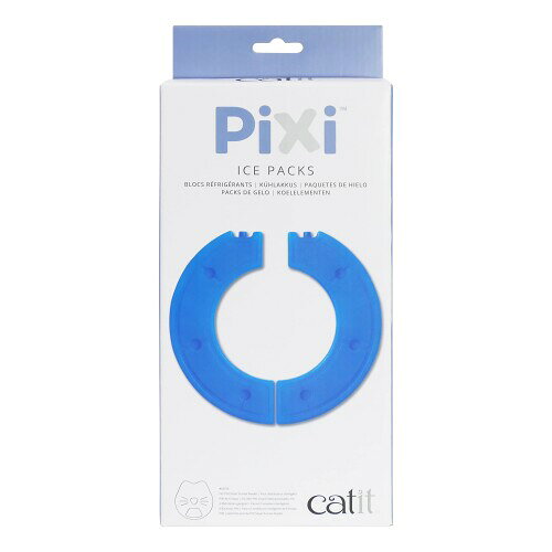 Catit Pixi スマート 6ミールフィーダー用アイスパック 冷却 鮮度維持 交換用 自動給餌器 Catit Pixi ねこちゃんと飼い主さんに幸せを。Catit Pixiは私たちの大切な家族の一員であるねこちゃんのために、猫型にかわい...