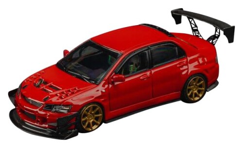 フリースタイル (FREESTYLE) Finclassically 1/64 三菱 Lancer Evolution 9 改 Red 完成品 FY64107 Finclassically 1/64スケールミニカー。 ダイキャストモデル。 ...