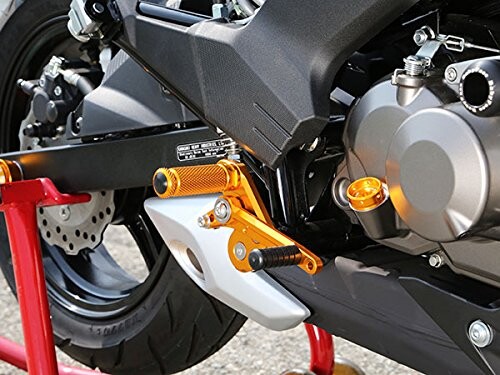 ベビーフェイス(BABY FACE) バックステップ ブラック Z125 Pro 16- 002-K029BK 適合車種:Z125 Pro 16 2ポジション(77.5mm Back 0mmUp、90mmBack 0mmUp) カラー:ブラ...