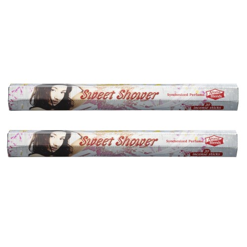 パルマート アロマブレンズインセンススティック お香 20本入り×2箱 スウィートシャワー AB-IS-13 AB-IS-13*2 サイズ:3×24.4×H3cm 素材:竹・木粉・香料 生産国:インド 内容量:20本入り×2箱 燃焼時間:約...