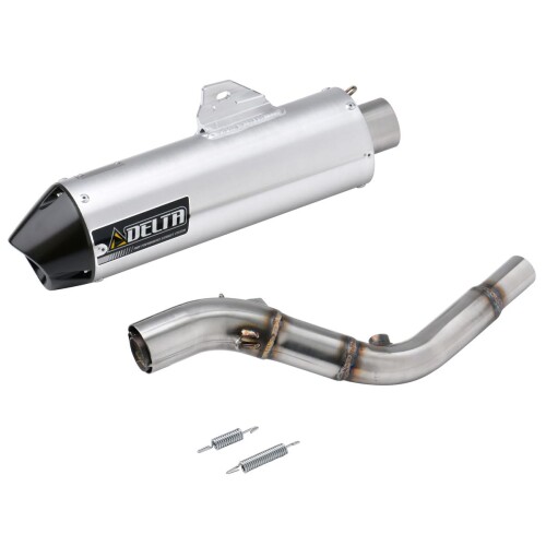 ダートフリーク(Dirtfreak) KLX250 '08-16 DELTA バレル4-S サイレンサー O2センサー対応 JMCA認定/公道走行可 マフラー スリップオン F3819 デルタ バレル4の開発コンセプトを踏襲しながら厳しい排...