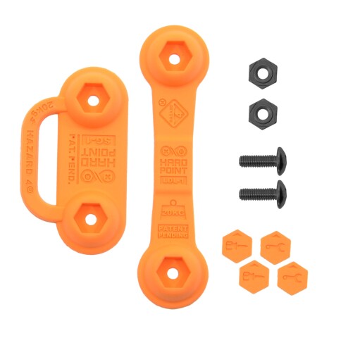 HAZARD4 カメラバッグ用 アクセサリー HardPoint Kit #1 HP-KIT1-ORG カラー:Black / Coyote / OD Green / Orange HardPointはグロメット2か所を利用して、多彩な機能...