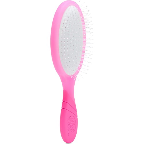 WetBrush(ウェットブラシ) プロ ディタングラー ハイデフネオン フューシャ 軽く簡単に美しく、スピーディーに指通りの良い髪に整えられるブラシ。IntelliFlex(R)と名付けられたブラシのピンは適度な硬さなので、どんな髪質もキ...