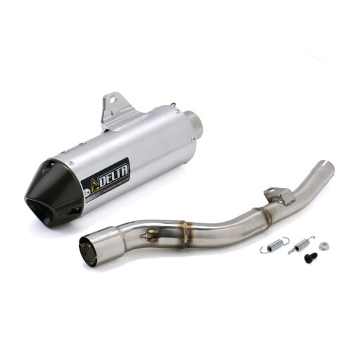 ダートフリーク(Dirtfreak) KLX125 '10-16 DELTA バレル4-S サイレンサー O2センサー対応 JMCA認定/公道走行可 マフラー スリップオン F3821 デルタ バレル4の開発コンセプトを踏襲しながら厳しい排...