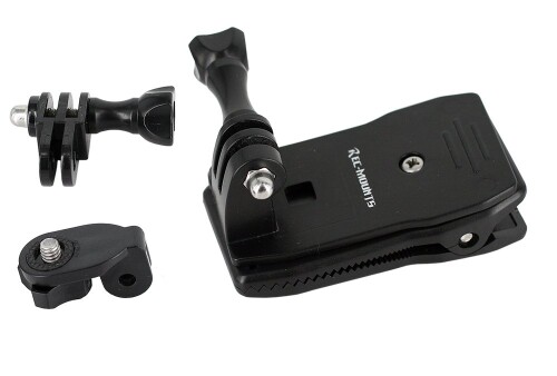REC-MOUNTS 回転式 クリップマウント Rotary Clip Mount for FDR-X1000V/HDR-AS200V/HDR-AZ1用 ベルト・ショルダー・リュックに(REC-B53-CN) 商品紹介 適合機種 FDR-X...