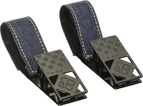 e.x.p.japon ブランケットクリップ BK-デニム 金属製 ベビーカー用クリップ ベビーひざ掛けクリップ 2本入り e-bcp03bk スタイリッシュなブランケットクリップ プラスチック製は壊れやすいかも…。ベビーカーにオシャレなも...
